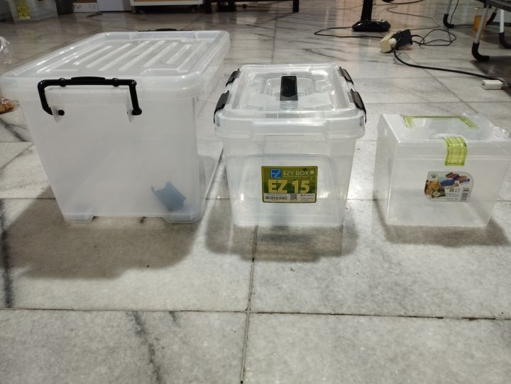 Tool Box Multibox Countainer Tranparan Bening sunlife lotus ukuran Ezy ...