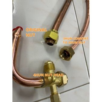 AIR-CONDITIONER UNION FLARING NUT COVERTER NUTS DEDUCING NUT AIRCOND ...