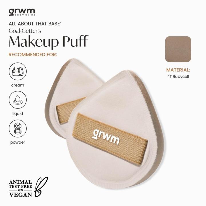 GRWM Cosmetics Goal-Getter's Makeup Puff | Lazada PH