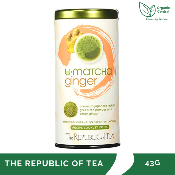 The Republic Of Tea U.matcha Ginger 43g | Lazada PH