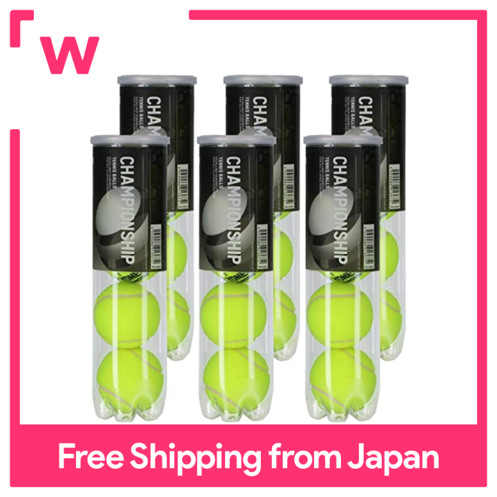 YONEX YONEX CHAMPIONSHIP Tennis Balls (Championship) 6 cans of 4 balls TB-CHS4P6 Yellow | Lazada PH