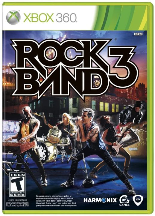แผ่น XBOX 360 : Rock Band 3 ใช้กับเครื่องที่แปลงระบบ JTAG/RGH | Lazada ...