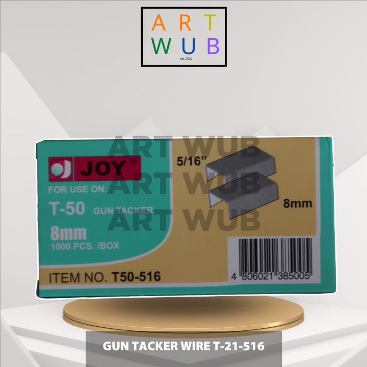 Art wub. JOY gun tacker wires 6 / 8 / 10 mm wires JT-21 | Lazada PH