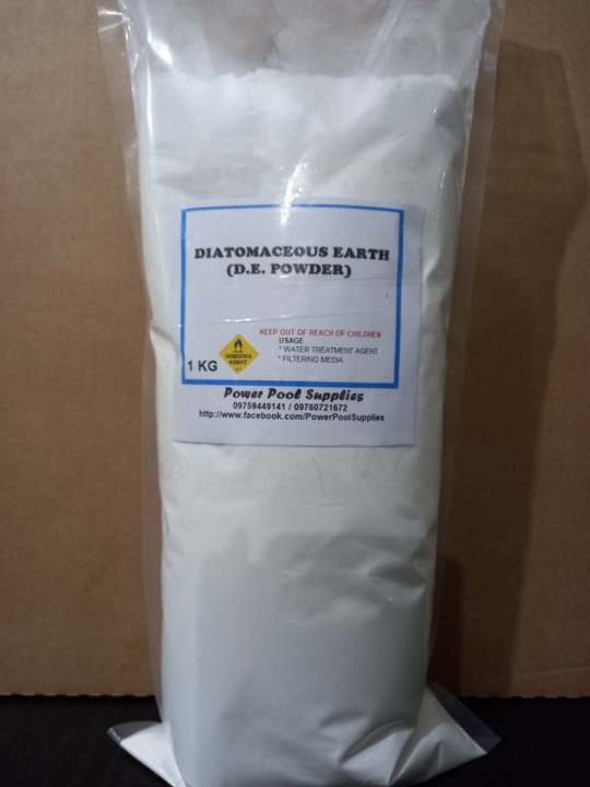 D.E. Powder Dicalite per kilo for swimming pool filter | Lazada PH