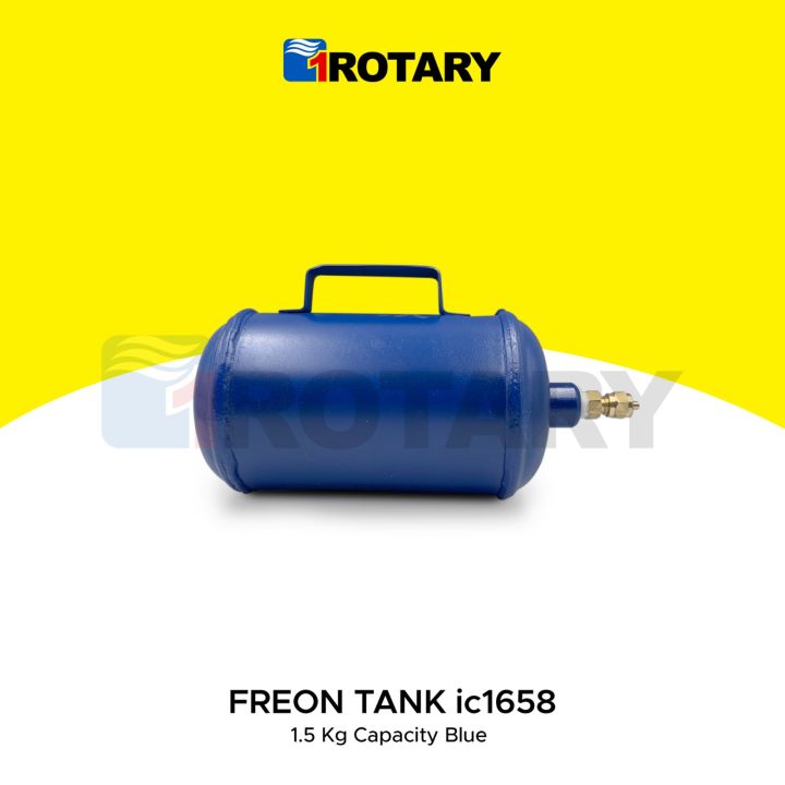 1ROTARY Freon Tank 1.5 Kg Capacity Blue IC1658 | Lazada PH