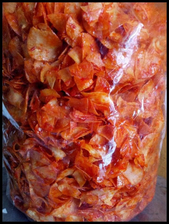KERIPIK SINGKONG BALADO 1 KG SNACK/CAMILAN ENAK DAN RENYAH COD/BAYAR ...