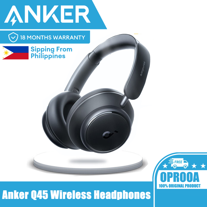 Soundcore by Anker Space Q45 Adaptive Active Noise Cancelling Headphones, Reduce Noise by Up to ...