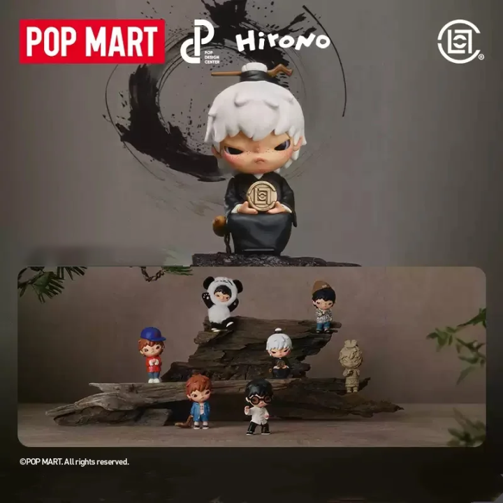 POP MART Hirono X CLOT Series Anime Action Figure Decor Desktop Dolls ...
