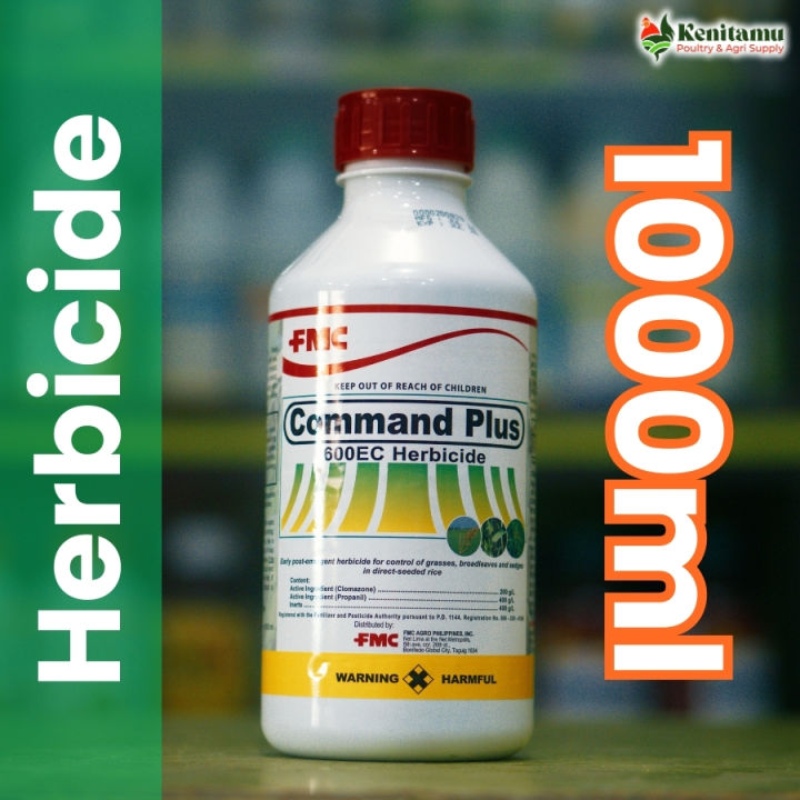 COMMAND PLUS 600 EC 1 LITER HERBICIDE BY: FMC FOR PLANT CARE AND CROPS ...