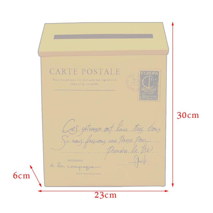 Lovely Homes Wall Hanging Mounted Locking Mailbox Letterbox Post Box ...