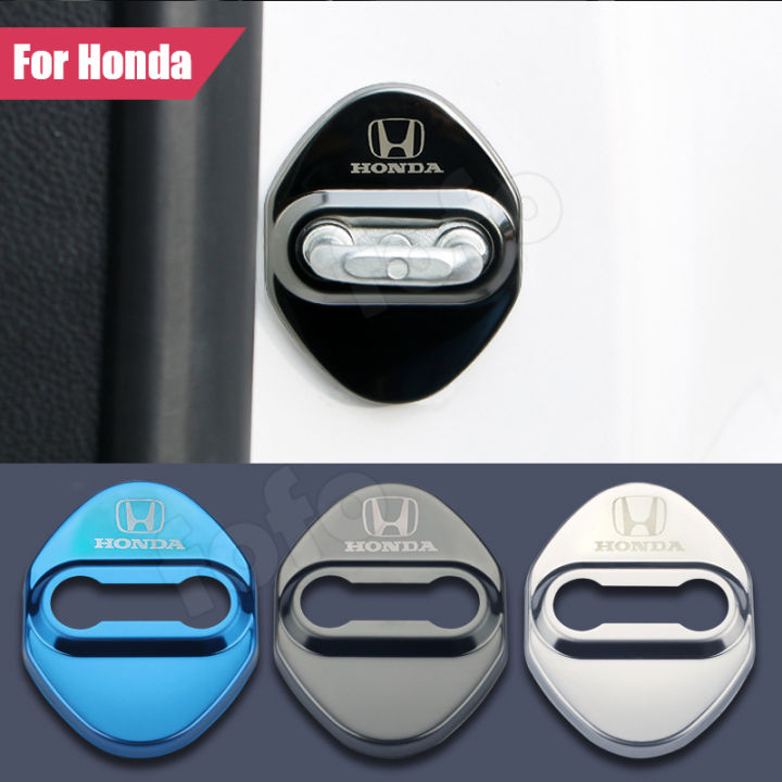 4Pcs Car Door Protector Stainless Steel Car Door Lock Protector for ...