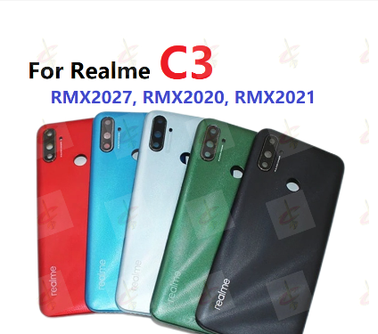 ที่อยู่อาศัยฝาหลังสำหรับ C3 Realme RMX2027 RMX2021 RMX2020 | Lazada.co.th