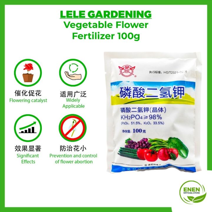 Baja Bunga & Sayur 98% Kalium Dihidrogen Fosfat – Baja Larut Air untuk ...