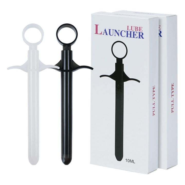 HOT 10ML Anal Vagina Lubricant Shooter Injector Enema Injector Sex Toys ...