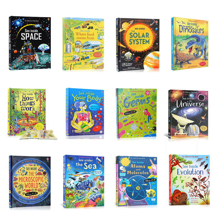 [Ready Stock] หนังสือภาษาอังกฤษ Usborne See Inside 3D Lift-The-Flap ...