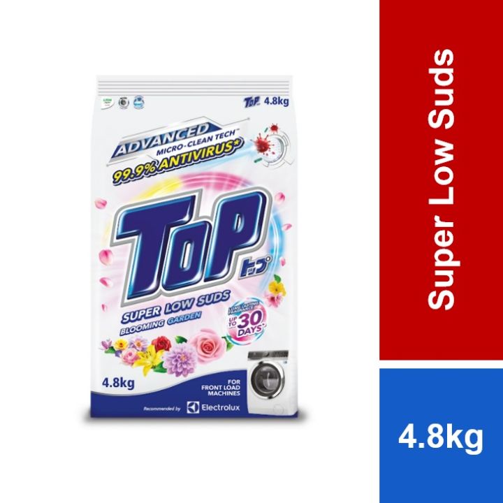 TOP Powder Laundry Detergent Super Low Suds - Blooming Garden 4.8kg ...