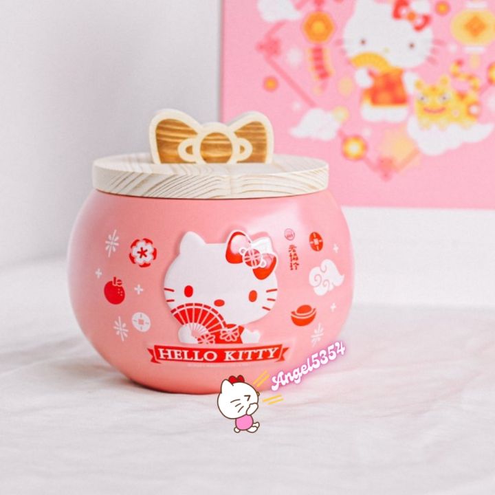 Lao Xie Zhen Sanrio HELLO KITTY Ceramic Food Container Food Bowl ...