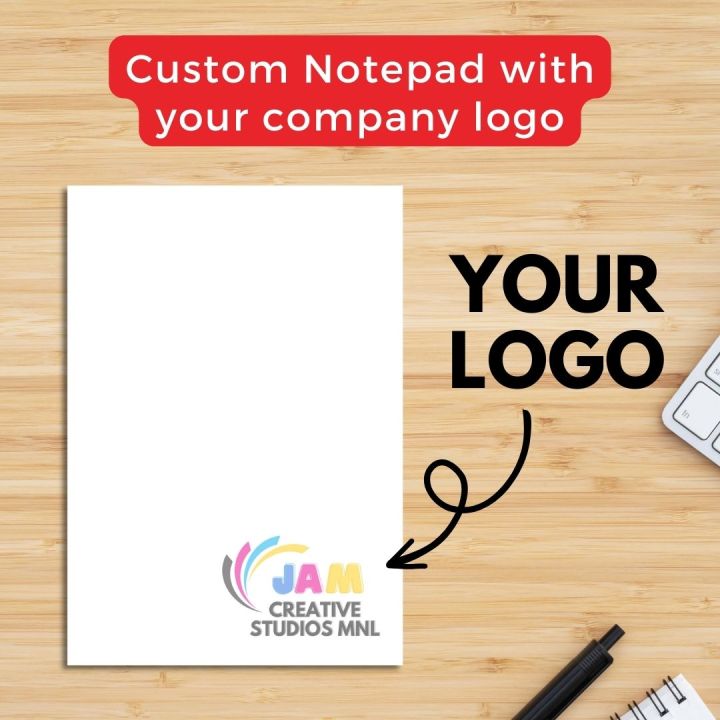CUSTOMIZED NOTEPAD WITH YOUR COMPANY OR BRAND LOGO| CORPORATE GIVEAWAY ...