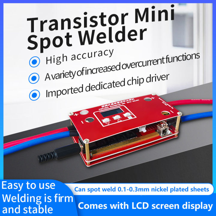 Portable Transistor Spot Welding Machine 18650 Lithium Battery Spot ...