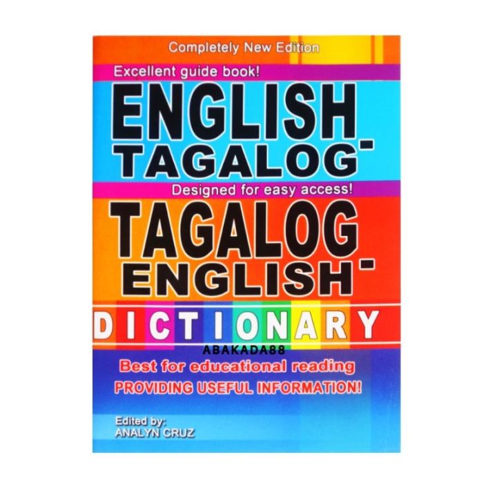 Reading English-Tagalog/English-Filipino Dictionary | Lazada PH