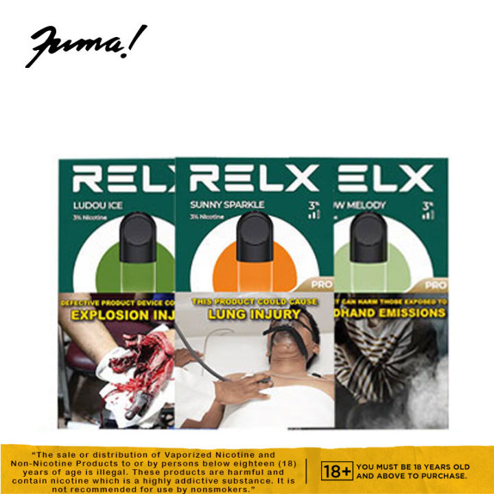 FUMA - RELX Infinity 3% Single Pods | Lazada PH