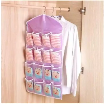 WISER 16 Pocket Clear Door Closet Hanging Organizer | Lazada PH