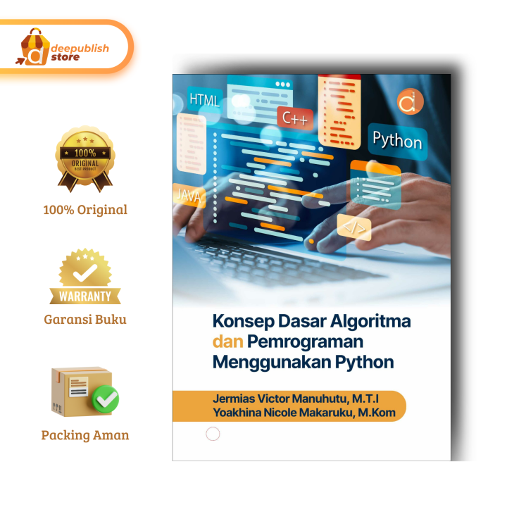 Deepublish - Buku Konsep Dasar Algoritma dan Pemrograman Menggunakan Python - Buku Komputer ...