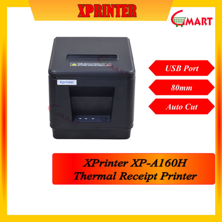 XPrinter XP-A160H Thermal Receipt Printer POS 80mm USB Port | Lazada