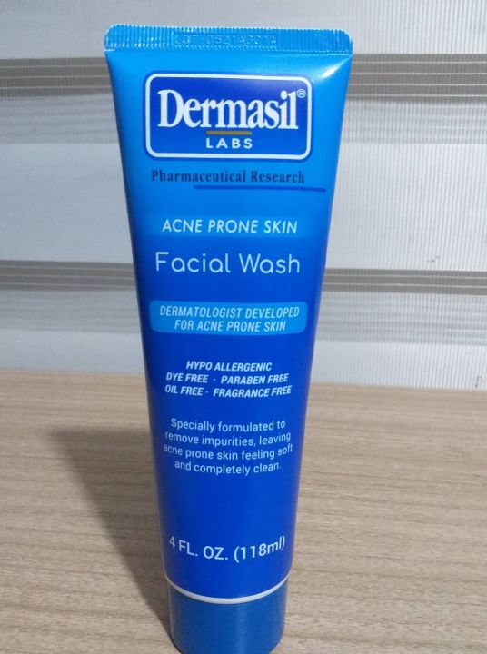 Dermasil Acne Prone skin Facial wash 4fl oz(118ml) U.S.A | Lazada PH