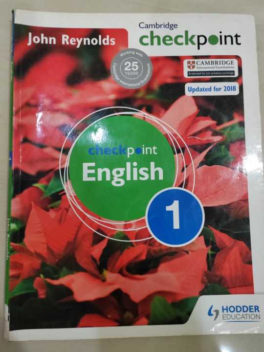 Cambridge Checkpoint English Book 1 New Edition (Second Hand) | Lazada