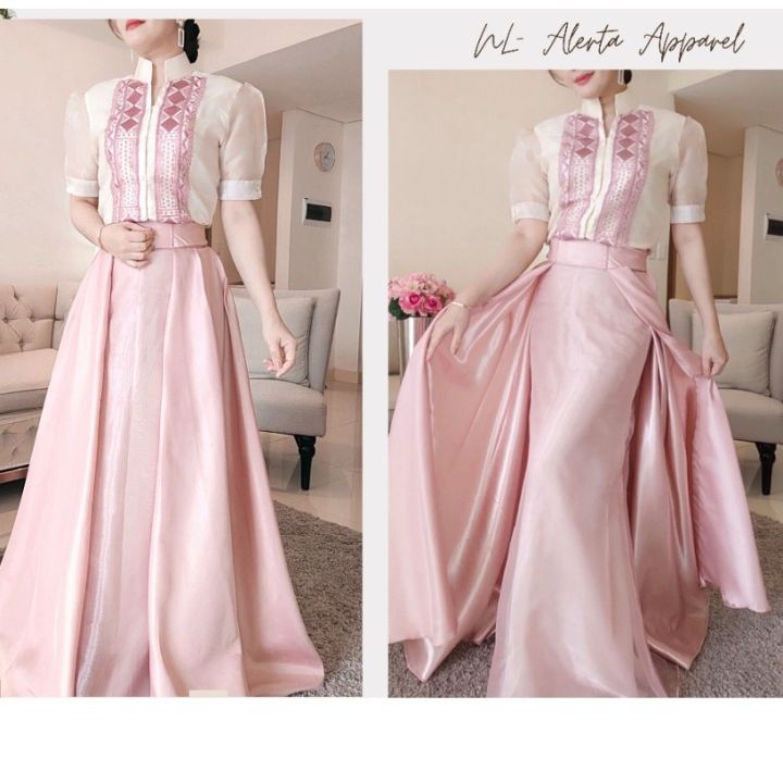 MODERN FILIPINIANA FOR WOMEN (INDIVIDUAL SELLING) | Lazada PH
