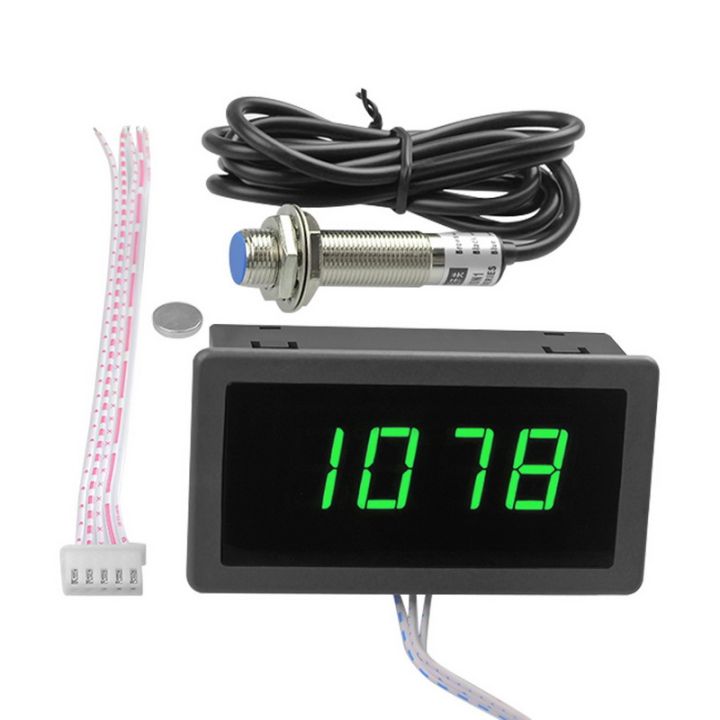 【Limited Time Only】 Digital Tachometer RPM Gauge Speed Meter With Hall ...