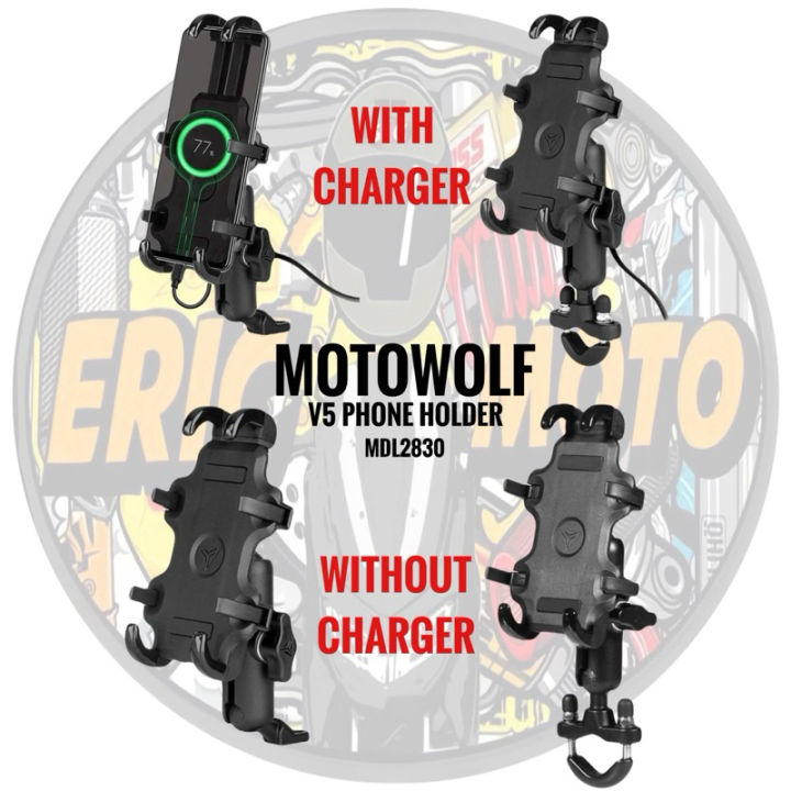 MOTOWOLF V5 Phone Holder (ORIGINAL) NEW | Lazada PH