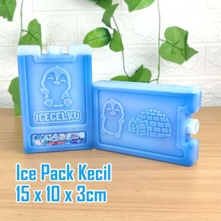 Ice Pack Kecil 15x10x3cm Siap Pakai Blue Ice Pack Cooler Box Ice Pack ...