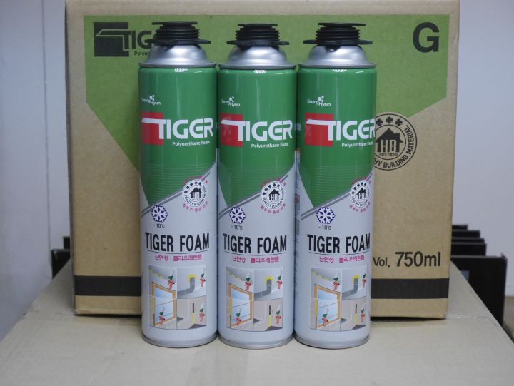 Tiger Foam G (Canister Type Polyurethane Expandable Foam) | Lazada PH