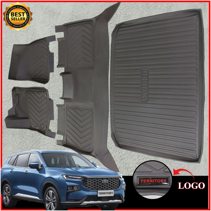 Ford Territory 2023-2024 Deep Dish Matting Cargo Tray/Rear Trunk Tray ...