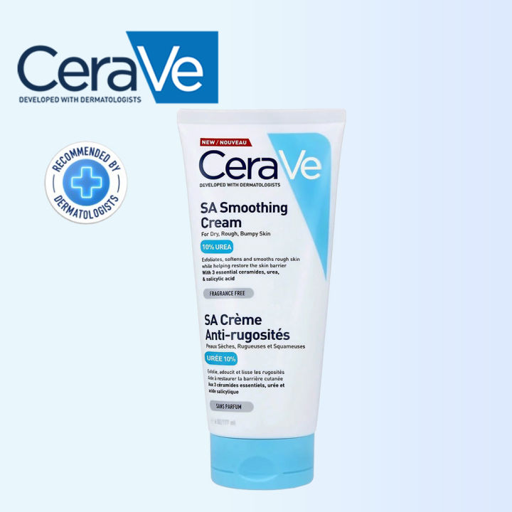 CeraVe SA Smoothing Cream for Rough & Bumpy Skin 177ml | Lazada PH