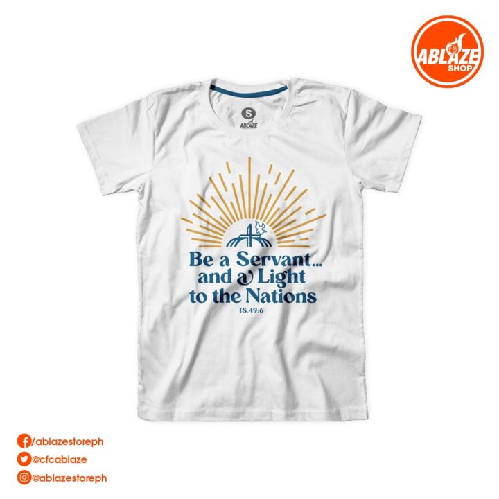 Cfc Theme 2024 Servant And Light Shirt Lazada Ph