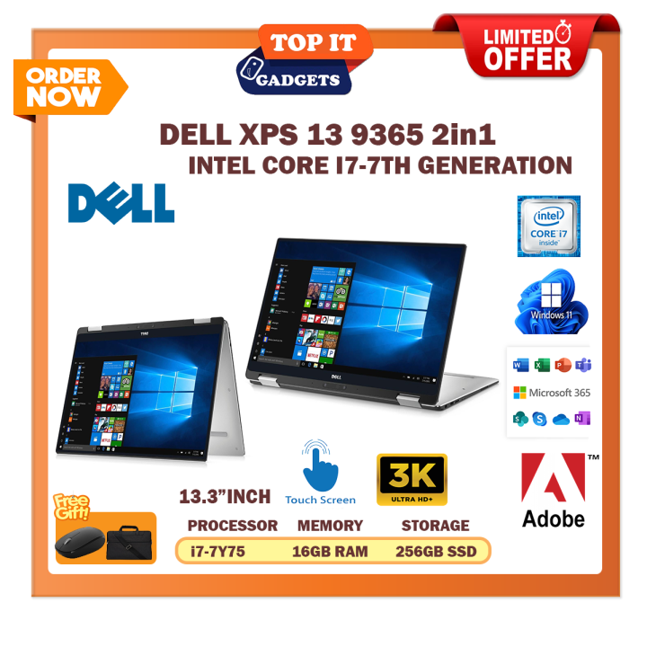 DELL XPS 13 (9350) ULTRABOOK TOUCHSCREEN / HIGH PERFORMANCE LAPTOP ...