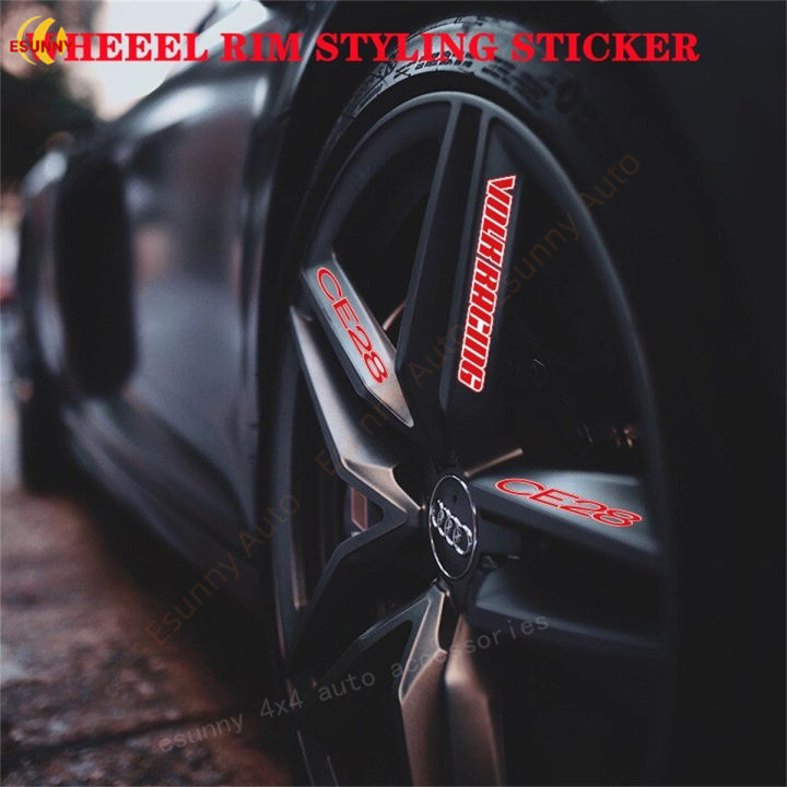 Enhance Your Car's Style with Premium Rim Stickers - RAYS VOLK, TE37 ...