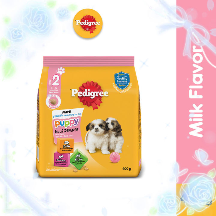 PEDIGREE NutriDefense Mini Dog Food for Puppy Small Breed Dogs Milk ...
