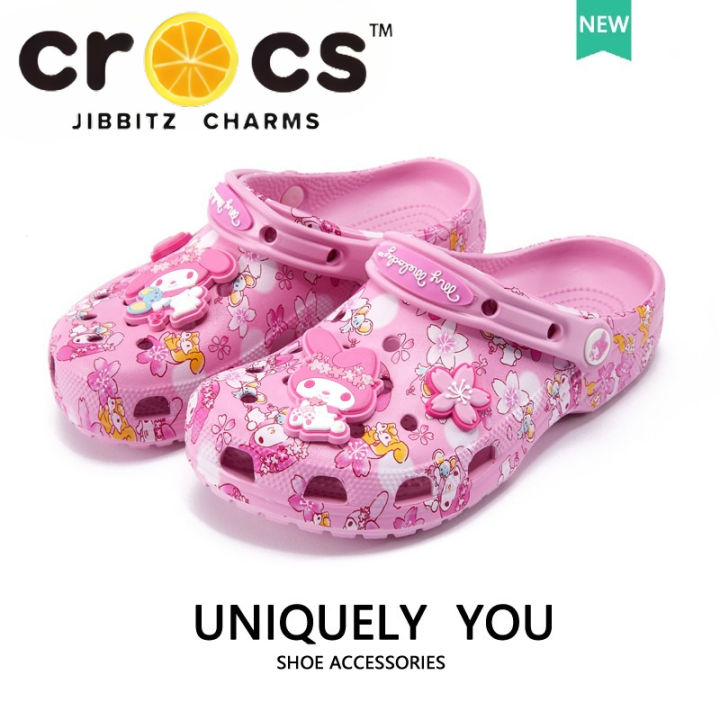 crocs for kids girls My Melody Clogs anti slip shoes #211201 | Lazada PH