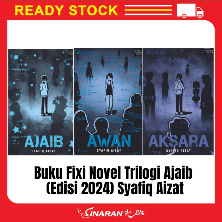 {FIXI} Novel Trilogi Ajaib : Ajaib/Awan/Aksara (Edisi 2024) Syafiq ...