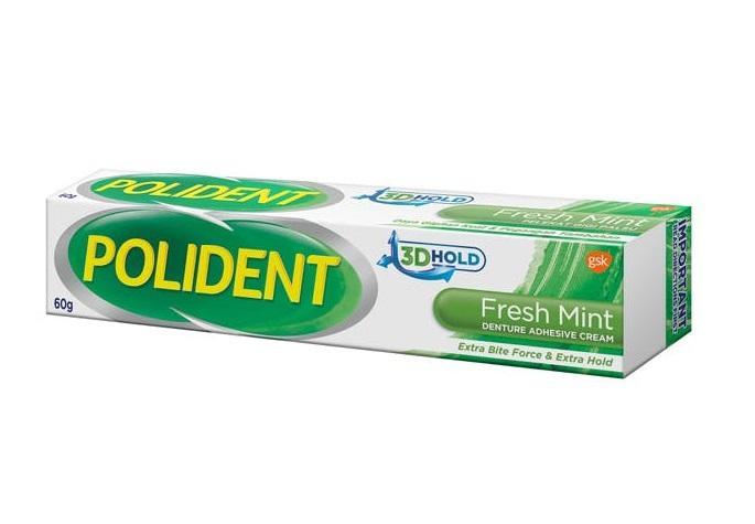 Polident 3d Hold, Fresh Mint Denture Adhesive Cream 60g | Lazada PH