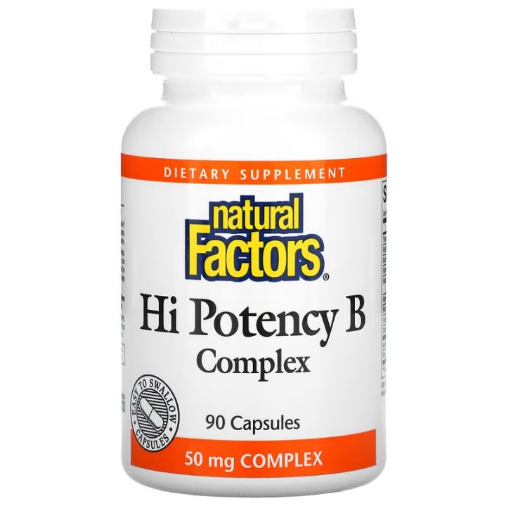 High Potency B Complex, 90 Capsules | Lazada PH