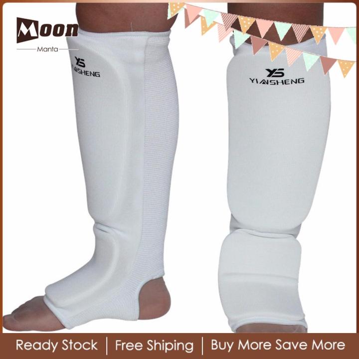 Moon Manta Karate MMA Leg Foot Shinguard Leg Guards Kickboxing | Lazada