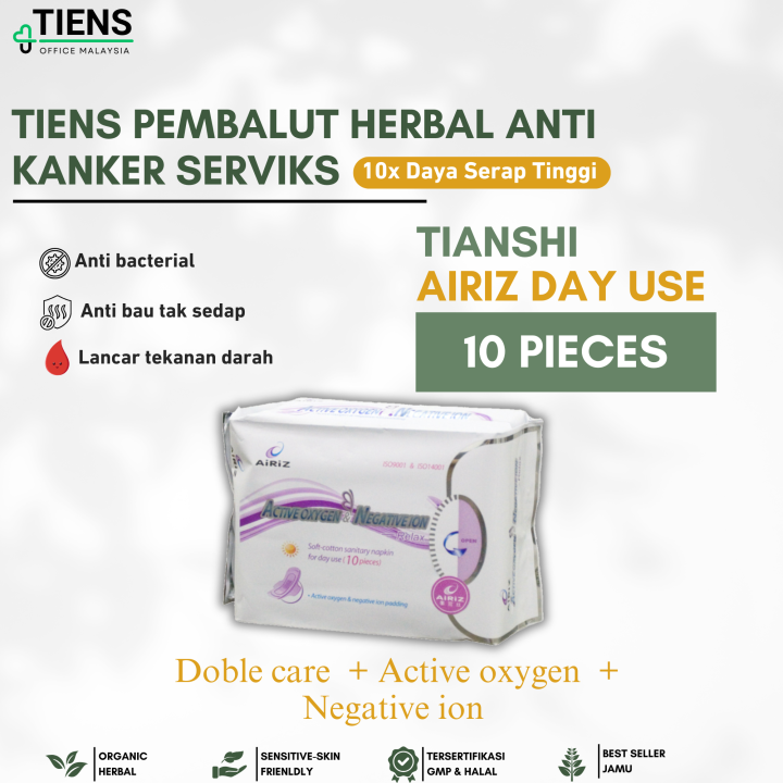 Airiz Day Use Pembalut Herbal Tiens Original Sanitary Napkin | Lazada