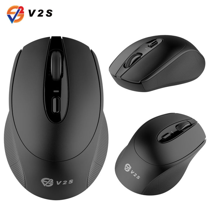 V2S WM-201 Wireless Mouse Wireless Mice Mouse for PC/Laptop/IPad ...