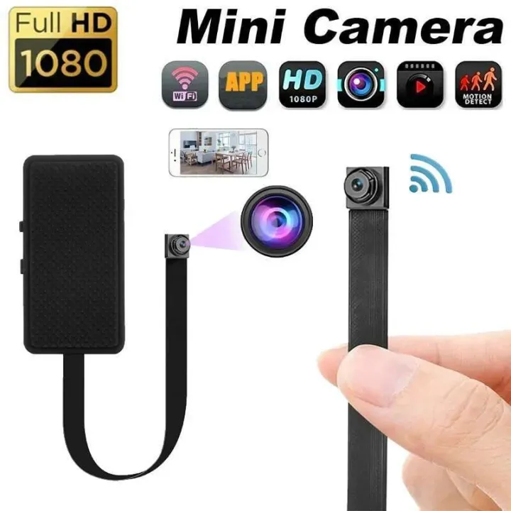 DIY Hd1080p Wifi Mini Camera Portable Small Cam Micro Camcorder P2p ...
