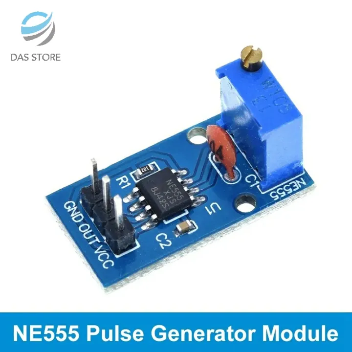 Modul NE555 Adjustable Frequency Pulse Generator Module NE555 | Lazada Indonesia